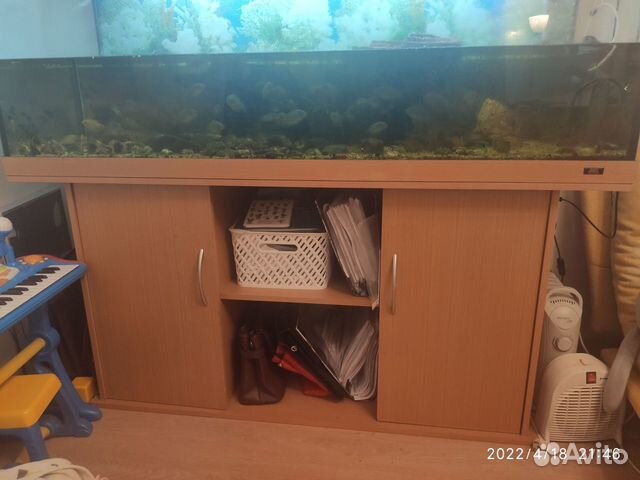 Аквариум с тумбой,500л