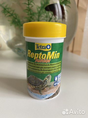 Корм для красноухих черепах