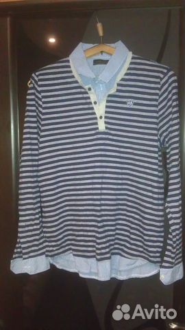 1064# рубашка в полоску двойная бренд Zara Men