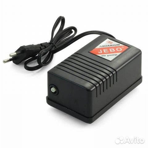 Компрессор для аквариума jebo 250, 2,5вт, 1*1,5Л/М