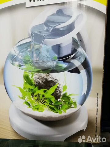 Аквариум 6.8л белый