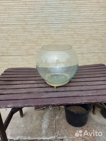 Аквариум круглый СССР