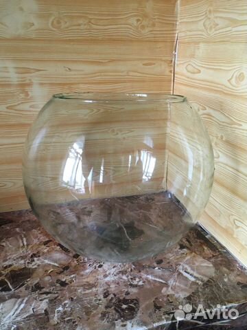 Аквариум круглый СССР 20 литров